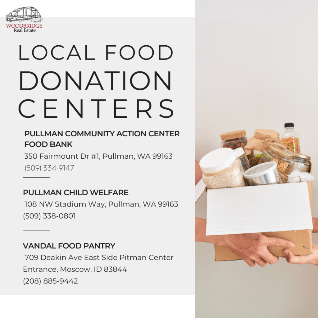 Local Food Donation Centers - Woodbridge Real Estate